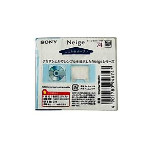 Sony Neige Series MiniDisk 74 Min 10 Pack Recordable MD