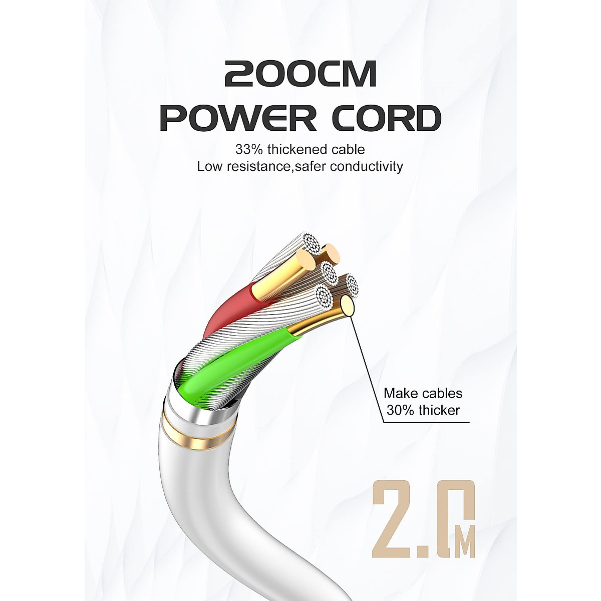 Smart Power Strip, WiFi Surge Protector, Voice Control Compatible with Alexa & Google Assistant, 4 AC Outlets 4 USB Port, APP Individual Control, Timer Schedule