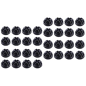 Scicalife 80pcs Wire Cube Connectors Plastic Connector Wire Grid Cube Organizer Connector for Modular Closet Storage Organizer Wire Shelving
