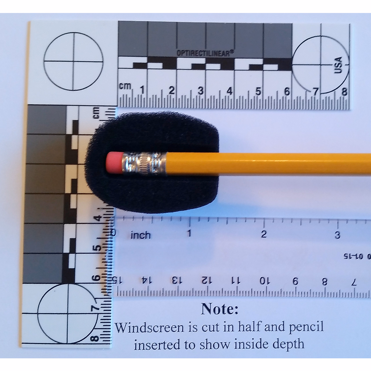 Compete Audio L6 Larger Foam Microphone Windscreens (Microphone Covers) 6-Pack Desktop/Headset Fitness Instructor/Gamer Pack Black