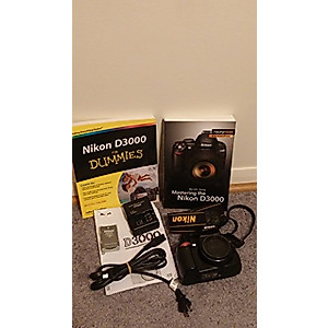 Nikon D3000 10.2MP Digital SLR Camera Body Only