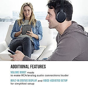 MEE audio Connect Hub Bluetooth Transmitter/Receiver with Audio Pass-Through for TV/Home Stereo with 3.5mm Jack/AUX/RCA/Optical Input; USB Multi-stream Bluetooth Adapter for Dual Headphones/Speakers