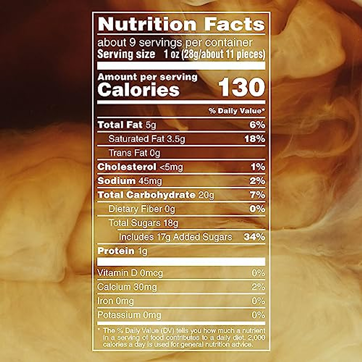 M&M'S CARAMEL COLD BREW STAND UP POUCH 9.05