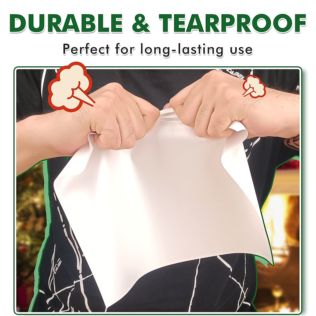 Koala Waterproof Paper for Laser Printer, Tearproof Printer Paper, Matte Double Sided Printable White Film 8.5x11 In 25 Sheets For Printing Backpacking Maps