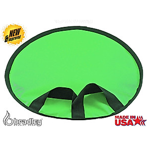 Bradley 36" Magic Carpet Flexible Snow Sled Saucer - Snow Tube Insert (Bright Green)