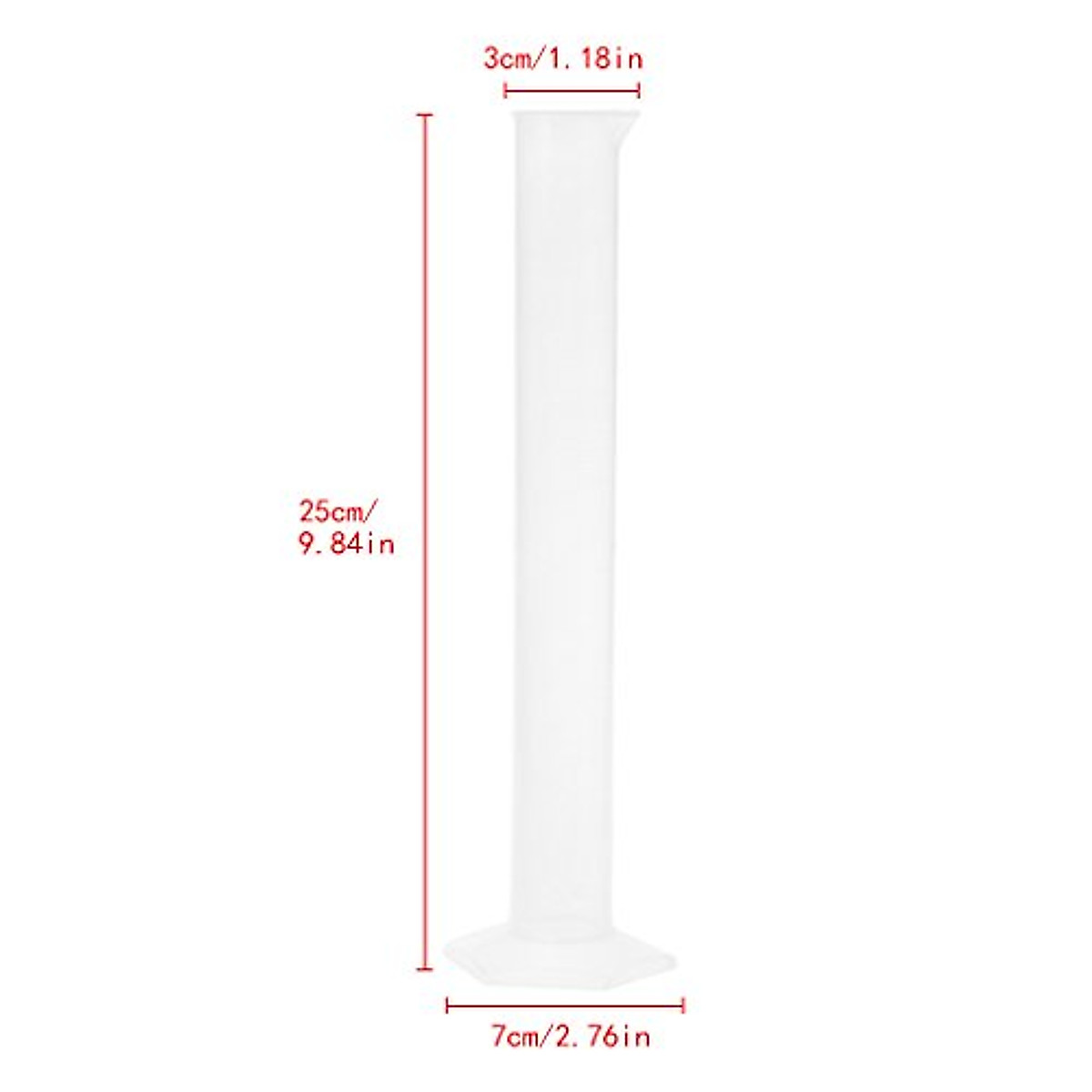 Nawwgy 100ml Hydrometer Test Tube for Beer Wine