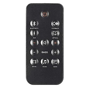CHUNGHOP New Remote Control Compatible with JBL Cinema SoundBar SB150 Audio System Player Controller with CR2025 Battery