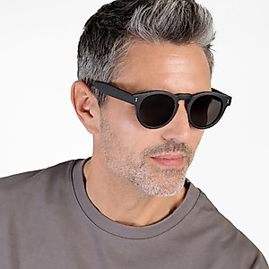 Illesteva Sunglasses Leonard - Matte Black/Grey