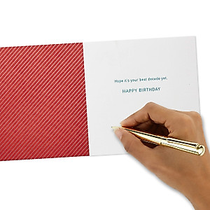 Hallmark Signature 50th Birthday Card (Best Decade Yet)