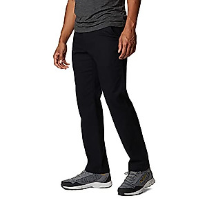 Columbia Flex ROC Pant Mens, Abyss, 42W x 32L Big Tall Black