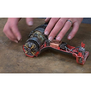 Replacement Carbon Brush Holder Brush Card Assembly for M18 18V Hammer Drill & Impact Driver Accessories Compatible with AEG Milwauu-kee 22-22-1640, 22-22-1550，2650-20