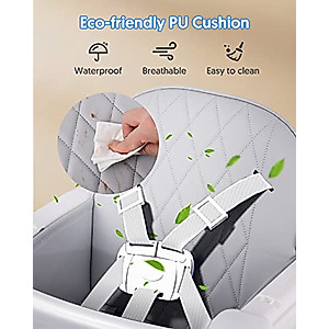 3 in 1 Baby High Chair, Bellababy Adjustable Convertible Chairs for Babies and Toddlers, Compact/Light Weight/Portable/Easy to Clean