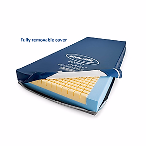 Invacare IPM1084 Softform Premier Hospital Bed Mattress, 36" Width, 84" Length