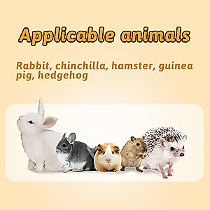 PINVNBY 2.2LBS Small Animals Pellet Litter, Natural Wood Pellets Bedding for Hamster Bunny Rabbit Squirrel Dragon Cat Hedgehog Guinea Pig Flower Mouse