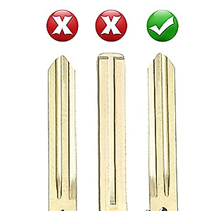 Beefunny Replacement Smart Remote Car Key Shell Case Fob 4 Button for Hyundai Kia SY5HMFNA04 B106 Blade (Key Shell Only No Interior)