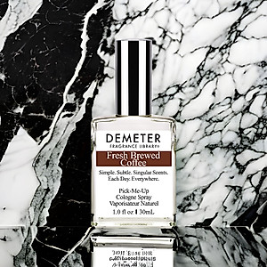 Demeter Fresh Brewed Coffee, 1 oz Cologne Spray, Perfume for Women And Men