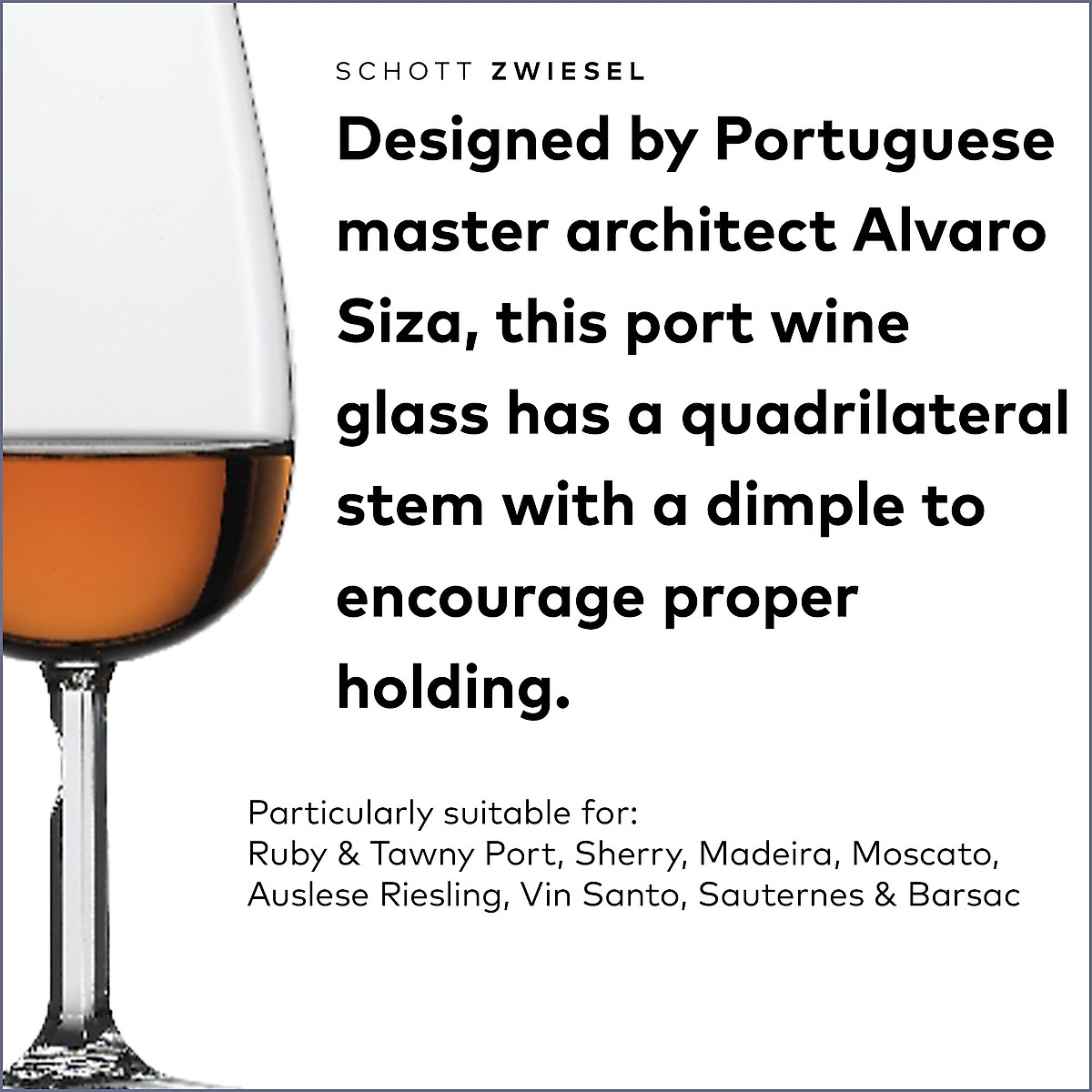 Schott Zwiesel Tritan Crystal Siza Port Wine Glass, 7.7-Ounce, Set of 6