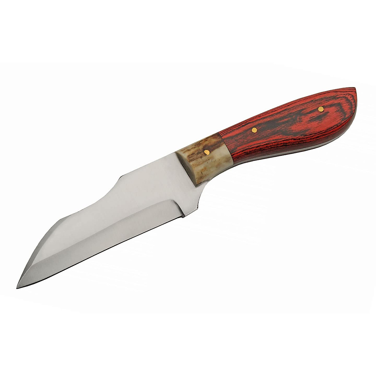 Redtail Stainless Steel Blade Wood/Stag 9 inch Hunting Knife