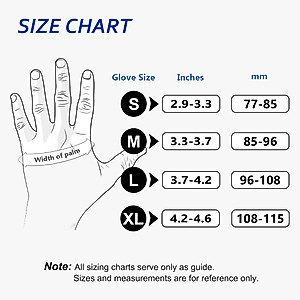 Amozife Blue Nitrile Disposable Gloves, 4 Mil Powder & Latex Free Non-Sterile Exam Gloves for Cooking, Cleaning, Food Prep, Large