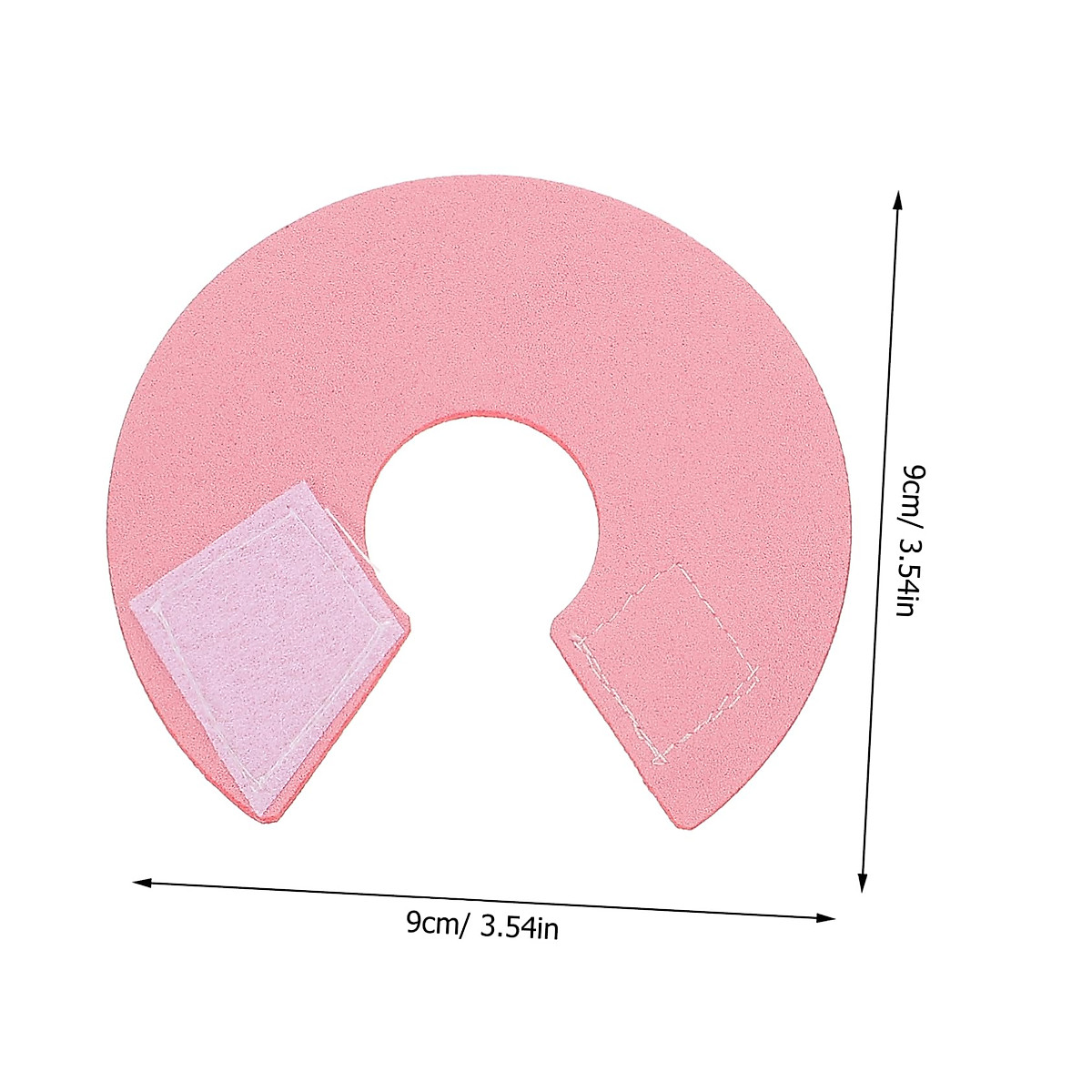 Hemobllo 2Pcs Bird bite Collar Parrot Neck Cone Puppy Collars for Small Puppies Parrot Recovery Cone Bird Recovery Collar Cockatiel -Biting Neck Ring Xuan Feng Fur Collar Korean Velvet