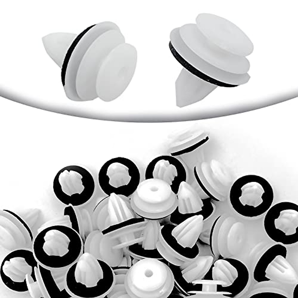 20PCS Door Trim Panel Retainers Clips Compatible with Toyota, Lexus, Camry, High Lander, RAV4, FJ Cruiser, 4-Runner ES 350, GX 470, is 250, is 350, is F, LS 460 & LS 600HL 90467-A0005