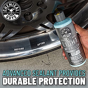 Chemical Guys SPI_404_16 Light Metal Polish, 16 oz, Blue