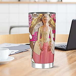 Tumbler Stainless Steel Insulated 20 oz marie Iced antoinette Wine Coffee Tea Hot Cold Water Botter Gifts for Family and Friends
