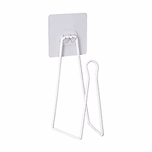 Toilet Paper Holder Toilet Paper Holders Metal Toilet Tissue Paper Roll Holder Dispenser Adhesive Tissue Holder for Bathroom （White Black） (Color : Brass)