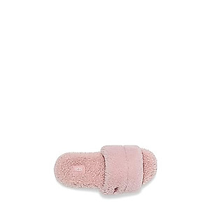 UGG Women's Cozetta Curly Slipper, Rose Grey, 10