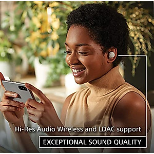 Sony WF-1000XM4 Industry Leading Noise Canceling Truly Wireless Earbud Headphones with Alexa Built-in, Silver