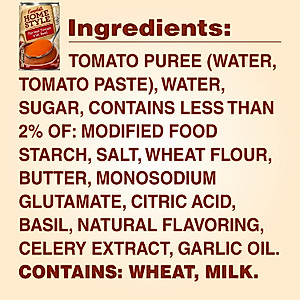 Campbell's Homestyle Soup, Harvest Tomato Soup, 18.7 Oz Can