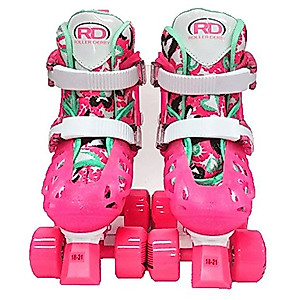 Roller Derby RDU197218 Roller Derby Trac Star Pink L