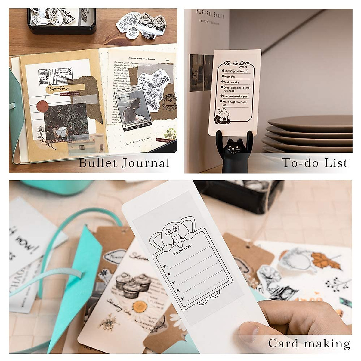 Phomemo Mini Bluetooth Mobile Printer - M02 Pocket Thermal Printer Portable Hand-held Ink-less Printers, Compatible with iOS/Android for Learning, To-do Lists, Journals, Planners, Scrapbooks, Labeling