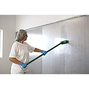 Vikan Compact Wall/Deck Scrub, Hard 8.858" Red, One size, Multi