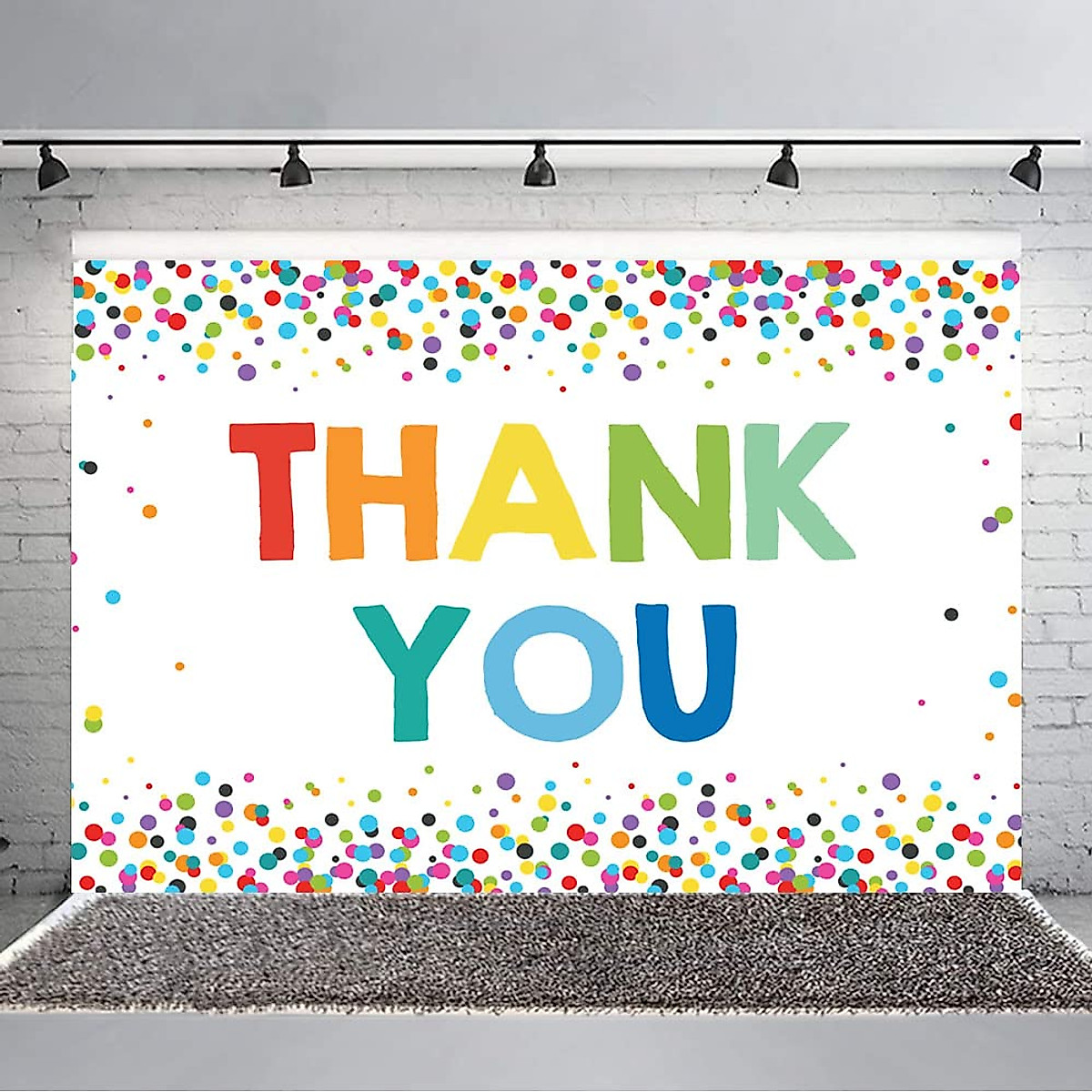 Ticuenicoa 5×3ft Thank You Backdrop Labor Day Thanks for All You do Father Staff Teachers Professors Doctors Banner National Nurses Day Photography Background Retirement Party Supplies Decorations