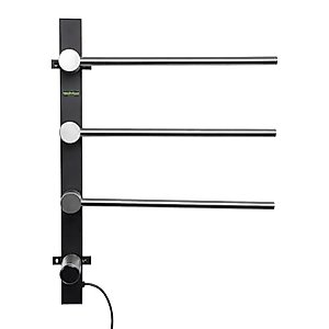 Bathroom Towel Warmer - Wall Mounted Stainless Steel Towel Rack,Temperature Control Heating Electric Drying Rack for Apartment, Gym, Kitchen, Hotel, Bathroom