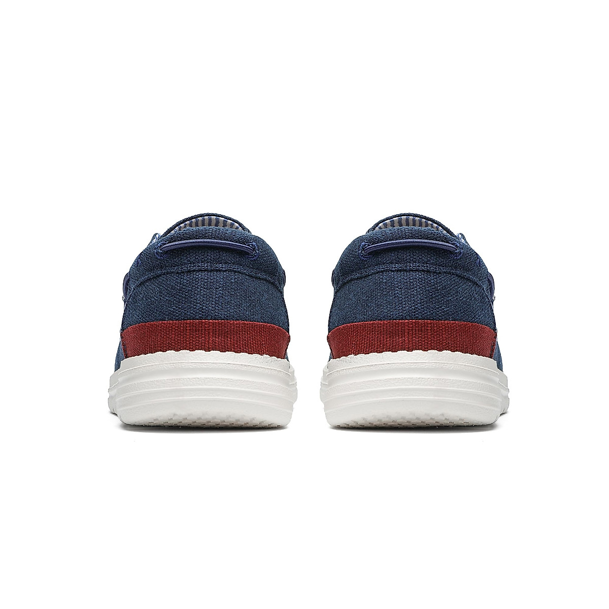 Bruno Marc Men's SBLS223M Slip-on Canvas Loafers Casual Boat Shoes, Navy, Size 12