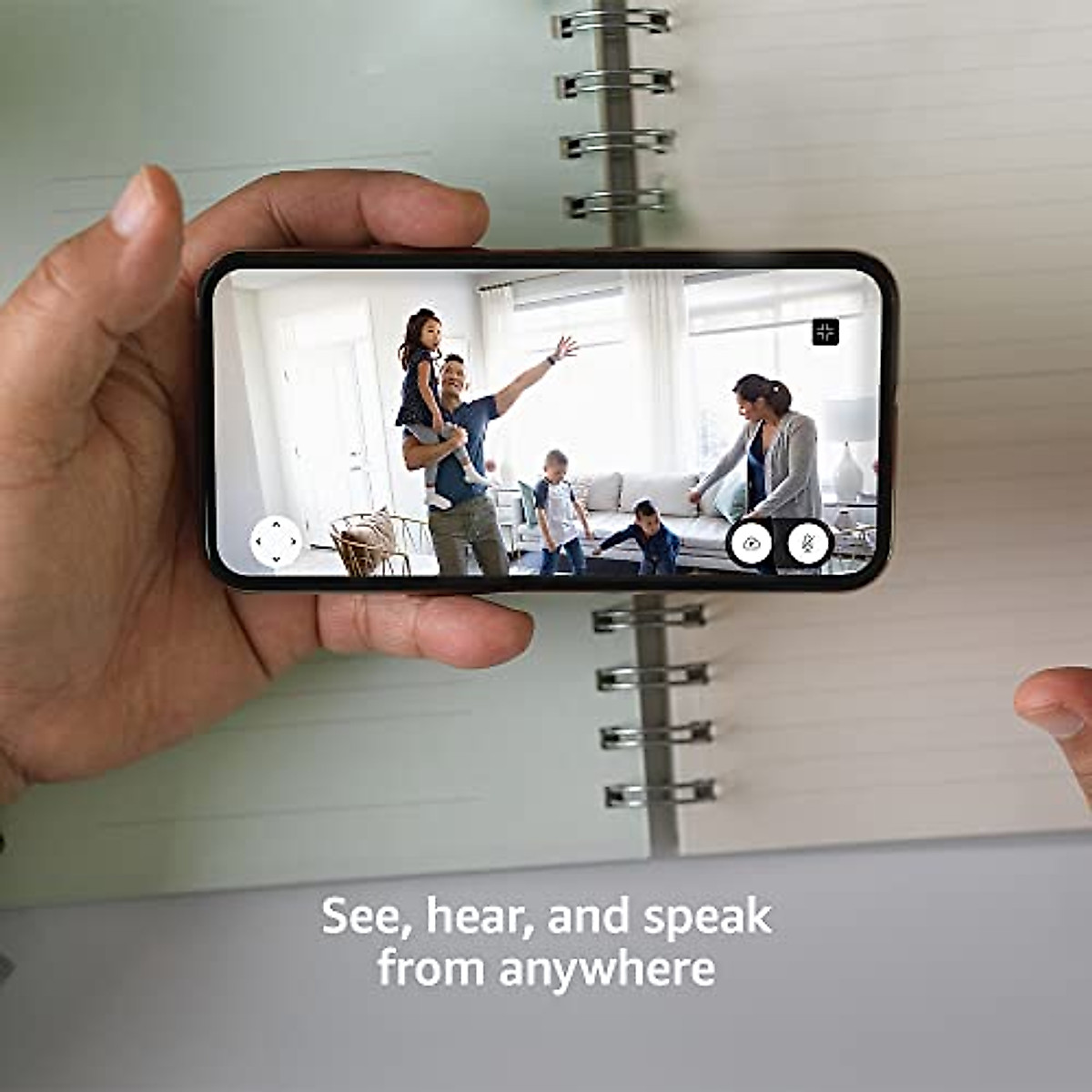 Blink Mini Pan-Tilt Camera | Rotating indoor plug-in smart security camera, two-way audio, HD video, motion detection, Works with Alexa (Black)