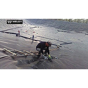 WELDY Plastic Membrane Hot Wedge Welder Welding Machine High Powerful Waterproof Membrane Hot Wedge Welder