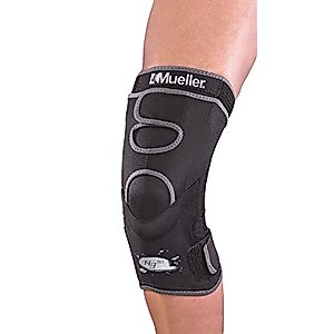 MUELLER Hg80 Knee Brace, Large, Black