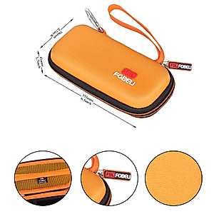 FBLFOBELI Portable Travel Carrying Case Compatible With Gillette Fusion5 Razors 1 Razor 4 Razor Blade Refills, EVA Hard Storage Bag (Case Only)