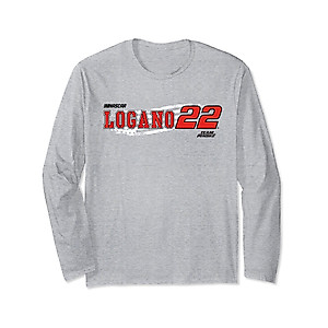 NASCAR - Joey Logano - Waving Flag Long Sleeve T-Shirt