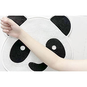 Panda Cleansing Anti-Itch Bath Mat, 2023 New Panda Clean Bath Mat, Silicone Bath Massage Cushion with Suction Cup (1pc)