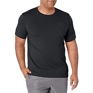 Under Armour Men's UA Sportstyle Left Chest Short Sleeve Shirt LG Black