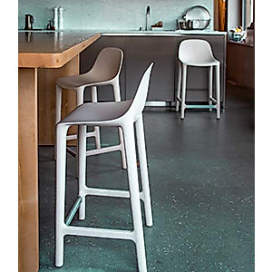 Emeco Broom 24 Counter Stool, Dark Grey