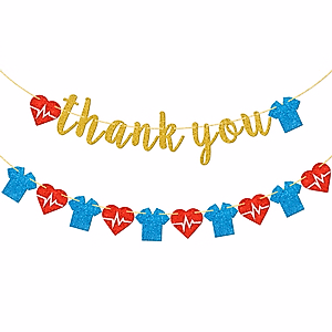 Thank You Banner, Thank You Nurses, Thank You Doctors, Doctor Banner, Nurse Birthday Theme, Hospital Banner, Medical Decorations