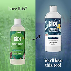 Cleansing Kids Shampoo for Dry Scalp - Dry Flaky Scalp Care Shampoo for Kids and Hair Build Up Remover with Tea Tree Oil and Rosemary Essential Oils for Hair Care - Kids Scalp Cleanser for Build Up