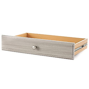 Easy Track RD04-CGON 4-Inch Deluxe Drawer Closet Storage for Tower Kits, Weathered Grey