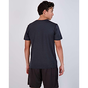 5 Pack Men’s Active Quick Dri Dry Fit Crew Neck T Shirts Athletic Running Gym Workout Short Sleeve Tee Tops Camisas para Hombres Summer