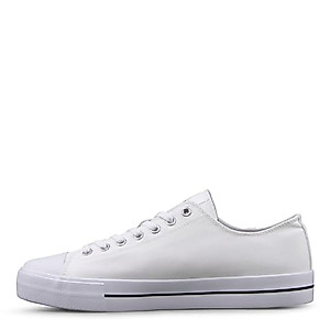 Lugz Men's Stagger Lo Fashion Sneaker, White, 10.5 M US